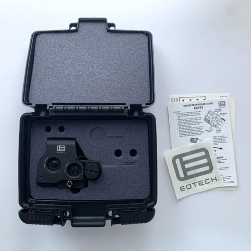 EOTech EXPS3-0 Holographic Weapon Sight - Black - Red Reticle ...