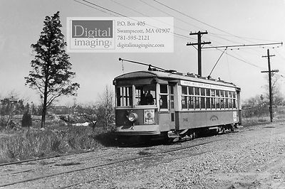 Early 1900s Photo Reprint, Eastern Mass Street Railway Electric Trolley ...