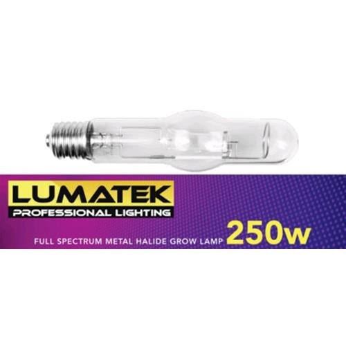 Lumatek MH 250W 240V Lampe Bulbo Wachstum Vegetativen - Anbau Indoor ...