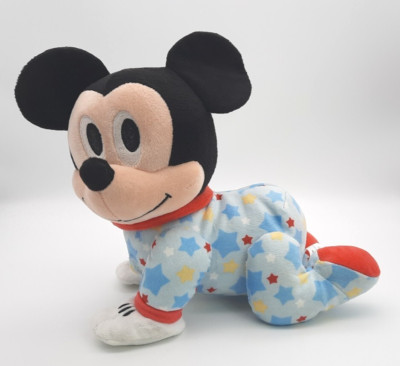 Disney Baby Musical Crawling Pals Plush Mickey Mouse Interactive ...