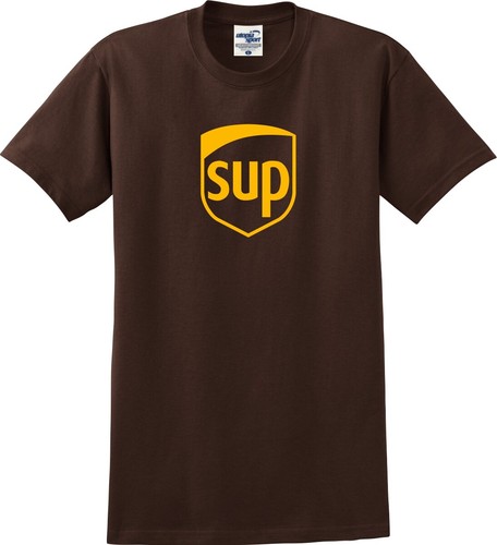 SUP UPS Parody Funny Unisex T-Shirt (S-5X) | eBay