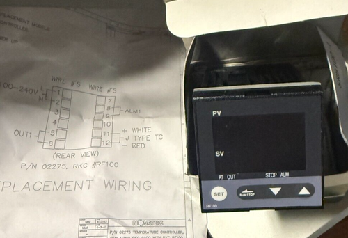 RKC Instrument RF100 Temperature Controller Range 0-800 NEW | eBay