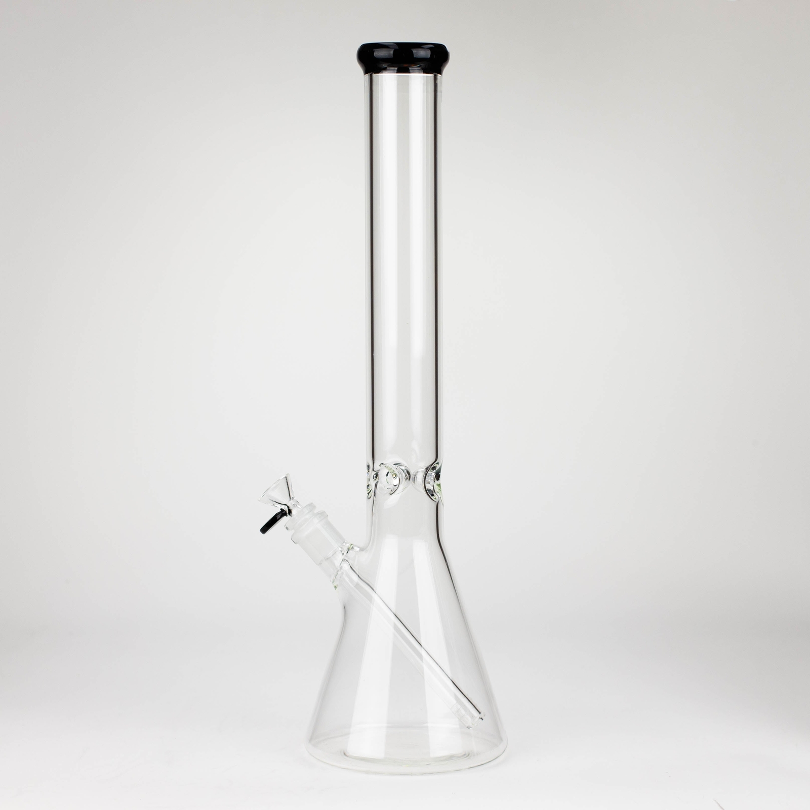 Classic Beaker Bong 18 inch Straight Tube Glass Water Bongs Bubbler ...