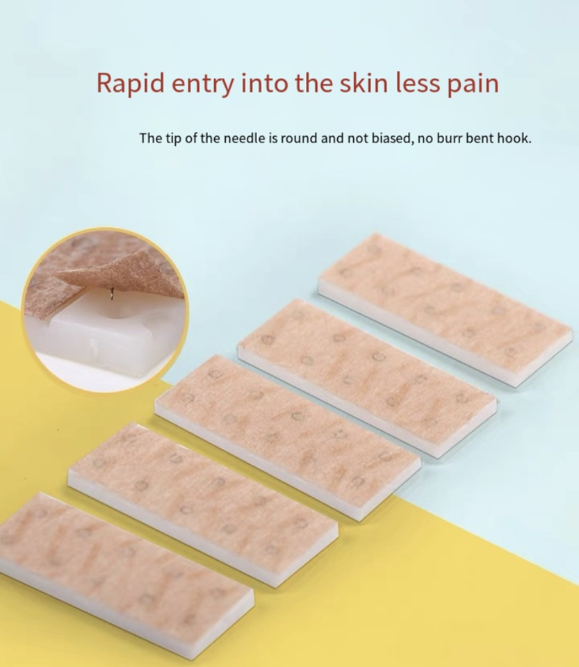 YunLong TCM Acupuncture intradermal Tack Skin Ear Press Needles 100 pc ...