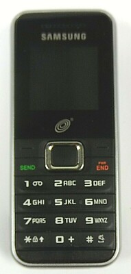 Samsung SGH-S125G - Black and Silver ( TracFone ) Cellular Candybar ...