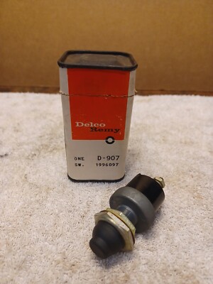 Delco Remy 2-Position Vintage Push Button Switch 1996097 | eBay