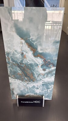 24x48 porcelain polished ONIX blue & pearl colors | eBay