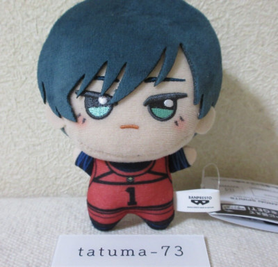 Blue Lock Rin Itoshi Chibigurumi Plush Doll Mascot Vol.6 Banpresto 11cm ...