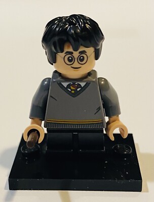 LEGO Harry Potter Minifigure Gryffindor Sweater Black Short Legs hp150 ...