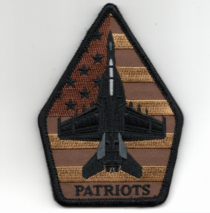 4" NAVY VAQ-140 EA-18 COFFIN DESERT EMBROIDERED PATCH | eBay