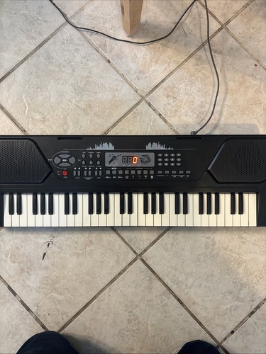 Ilive 54 Key Beginners Portable Keyboard W Microphone Slot Record ...