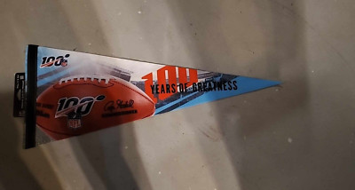 NFL 100th Year Anniversary 12x30 Premium Pennant Generic Logo Brand New ...