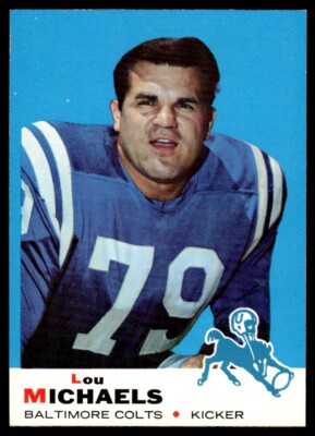 1969 Topps Lou Michaels * Baltimore Colts #116 | eBay