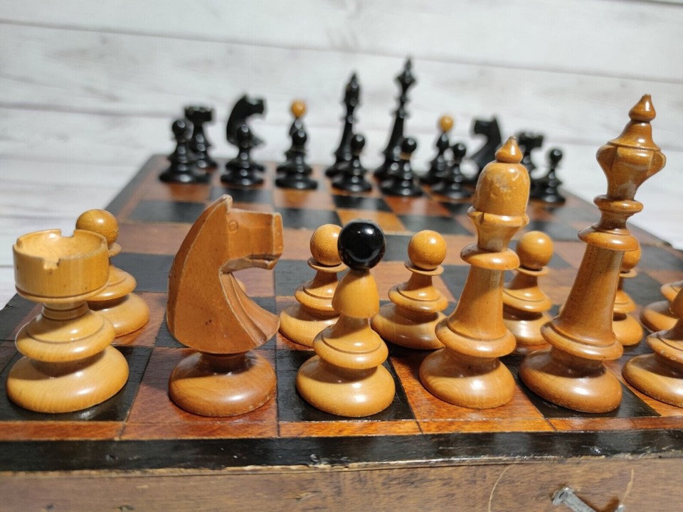 Chess set Austrian chess set Coffee house chess set Chess vintage Chess ...