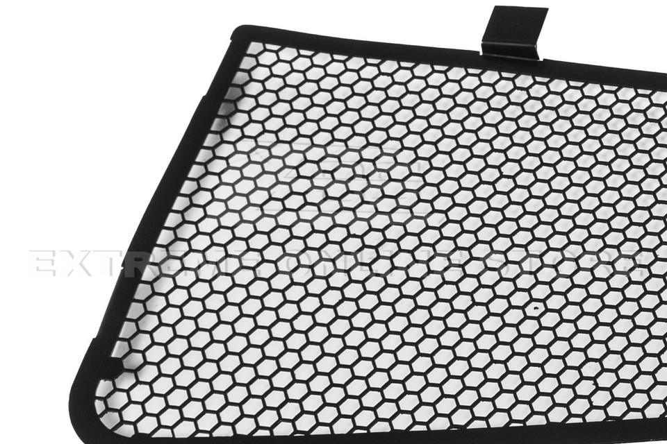 For 23-Up Corvette C8 Z06 Aluminum Black Front Radiator Mesh Grille ...