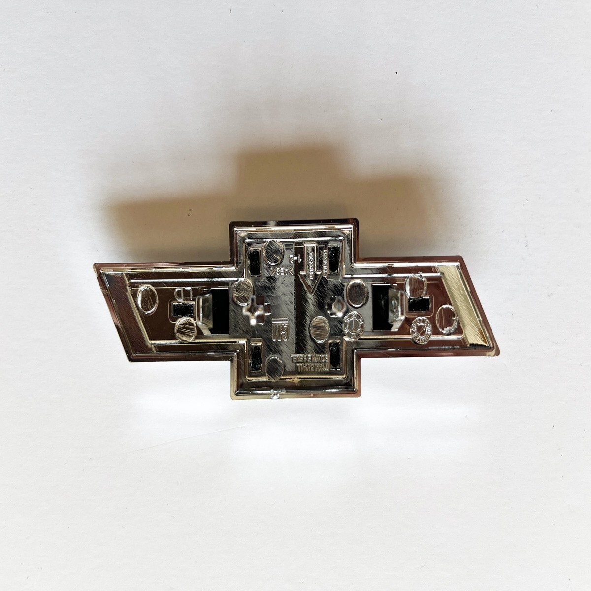 2019-2024 Chevrolet Silverado Small Chrome Black Bowtie Grille Emblem ...