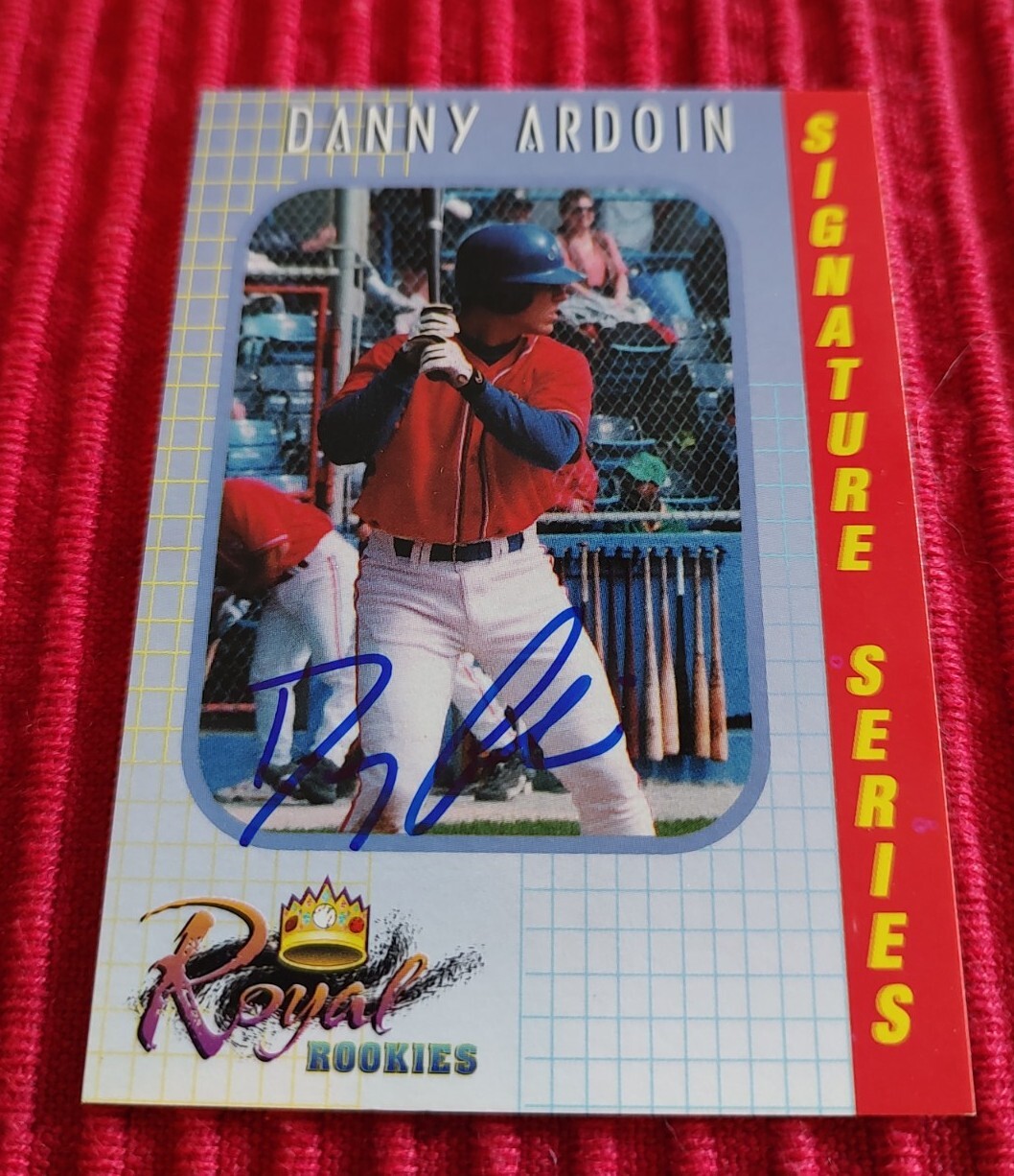 2000 Royal Rookies Signature Series Danny Ardoin #37 AUTOGRAPH | eBay
