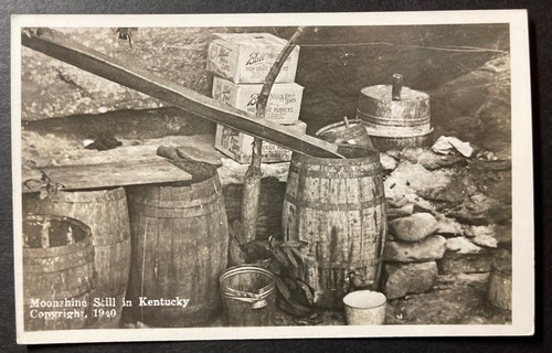 Moonshine Still in Kentucky Kentucky RPPC cprt 1940 | eBay
