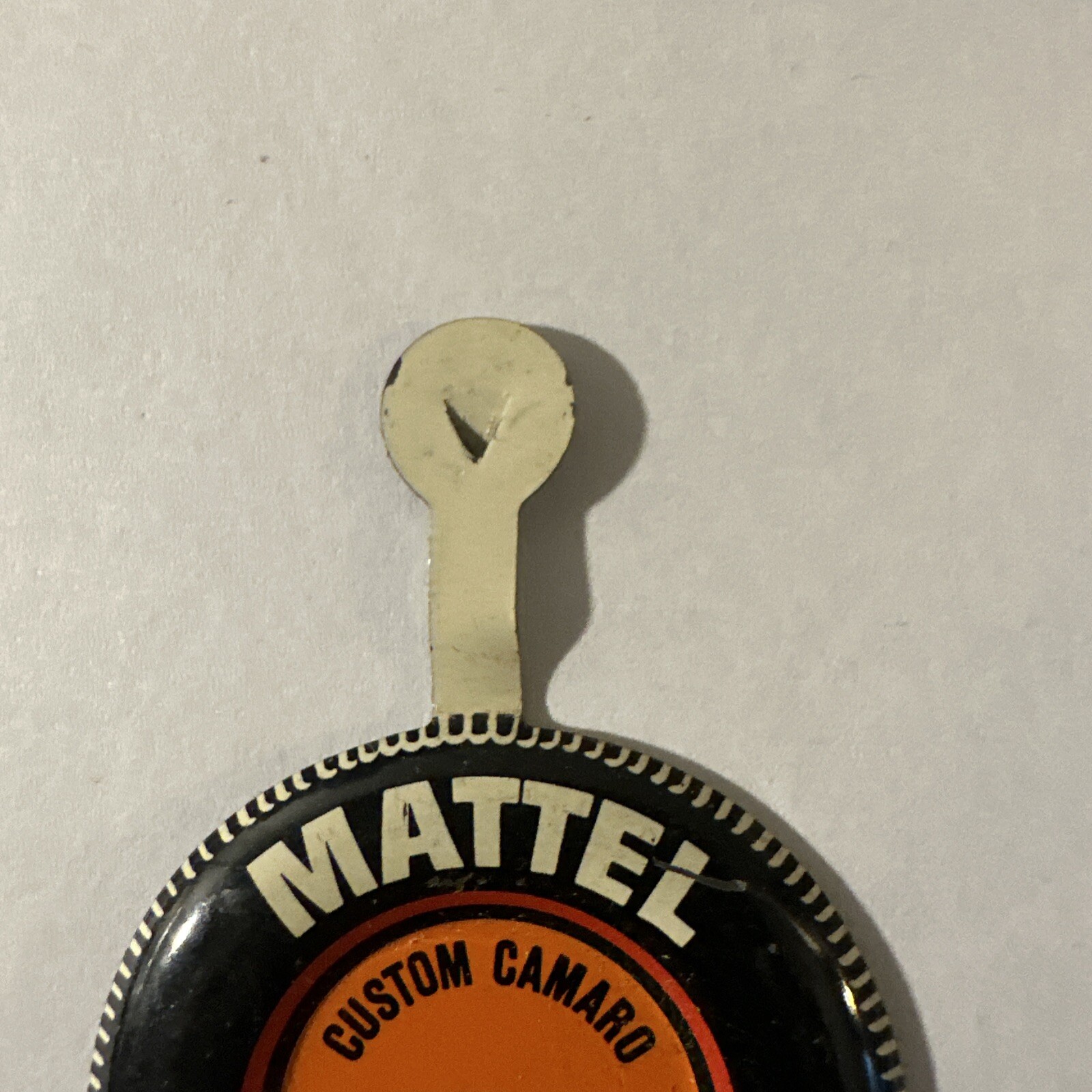 Vintage Mattel Lapel Tab Custom Camaro Car Hot Wheels 1967 Red Lines ...