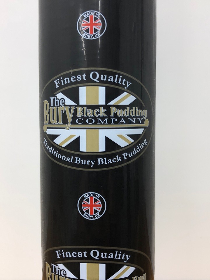Traditional Bury Black Pudding 1.36kg Finest Quality Bury Blood Sausage ...