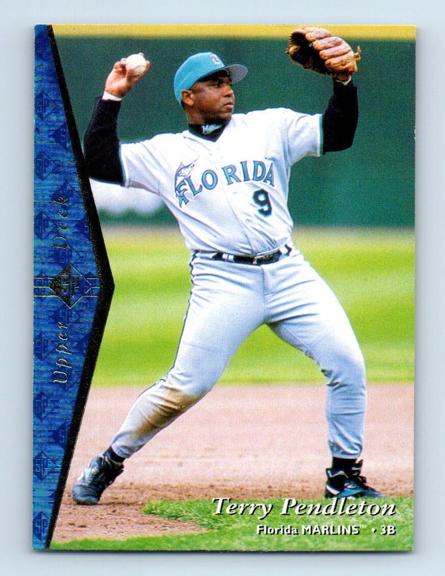 1995 SP Superbafoil Terry Pendleton Florida Marlins #57 | eBay