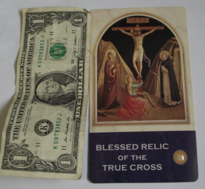 Relics - Relic Prayer Card