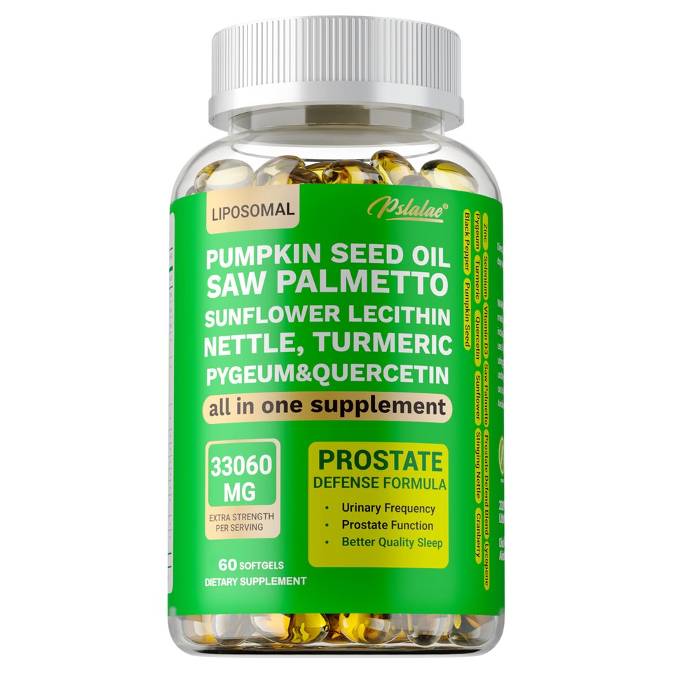 Pumpkin Seed Oil - Saw Palmetto, Lycopene, Prostate Health, Hair Growth ...