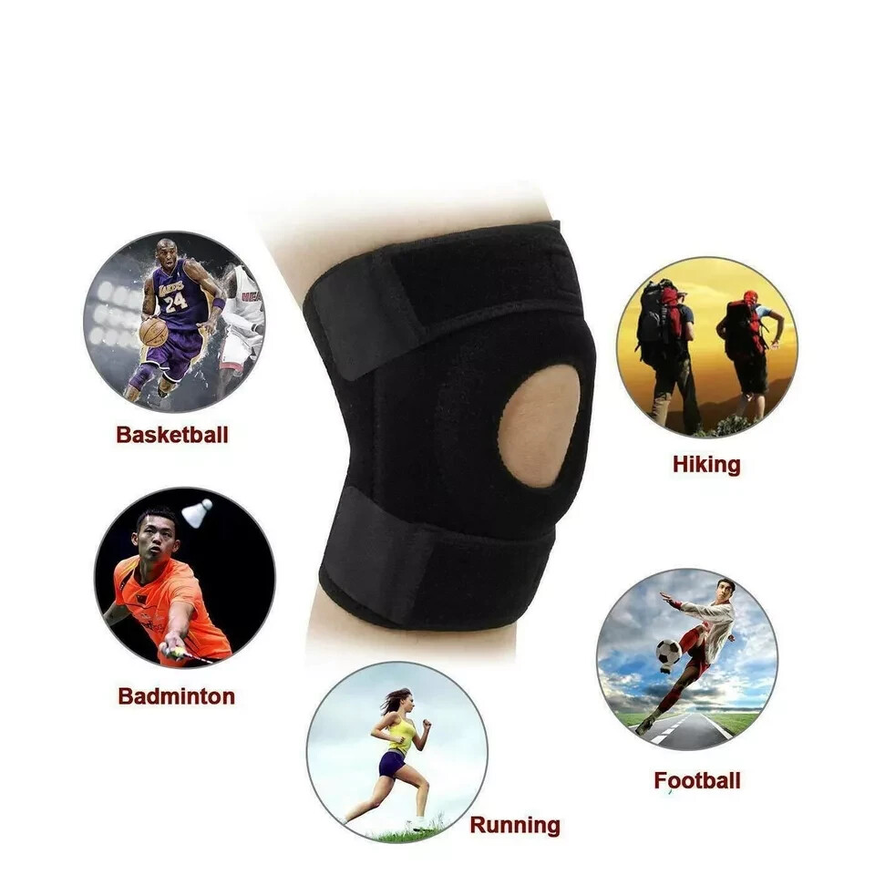 Knee Support Brace Pain Relief Strap Neoprene Patella Adjustable ...
