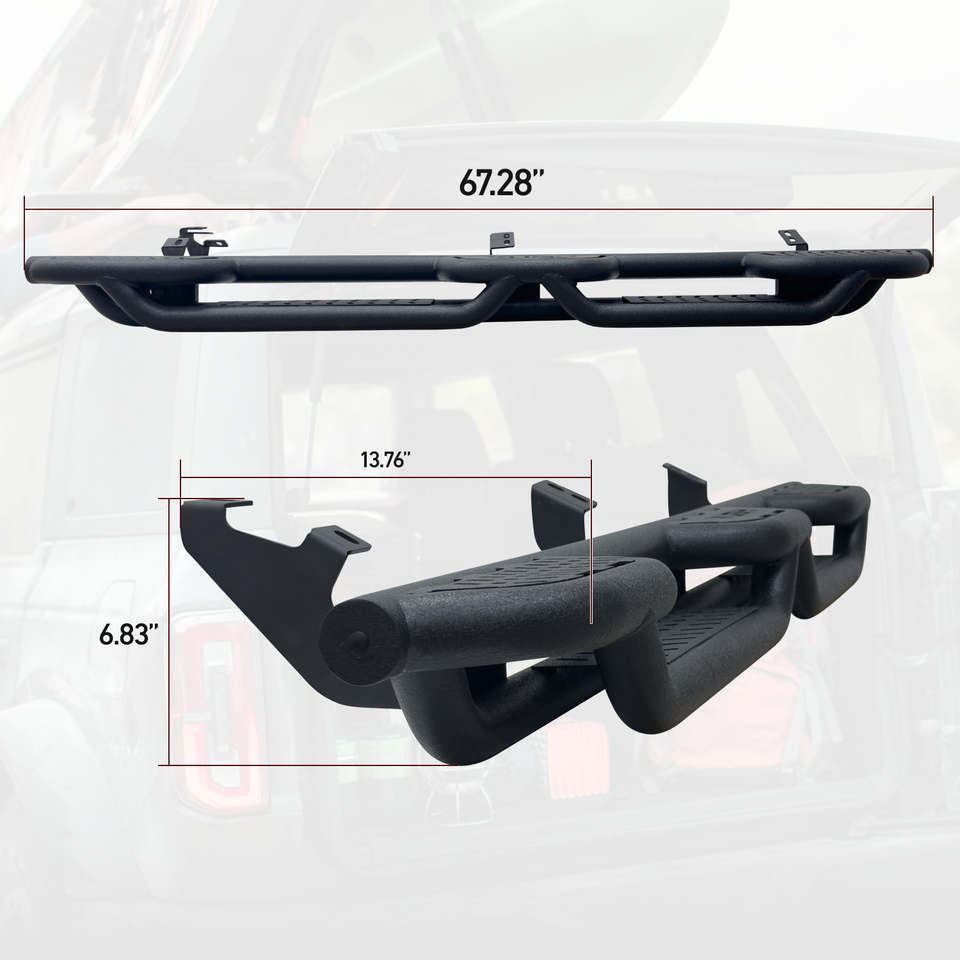 Vijay For 2010-2024 Toyota 4Runner Trail Edition Drop Side Steps ...