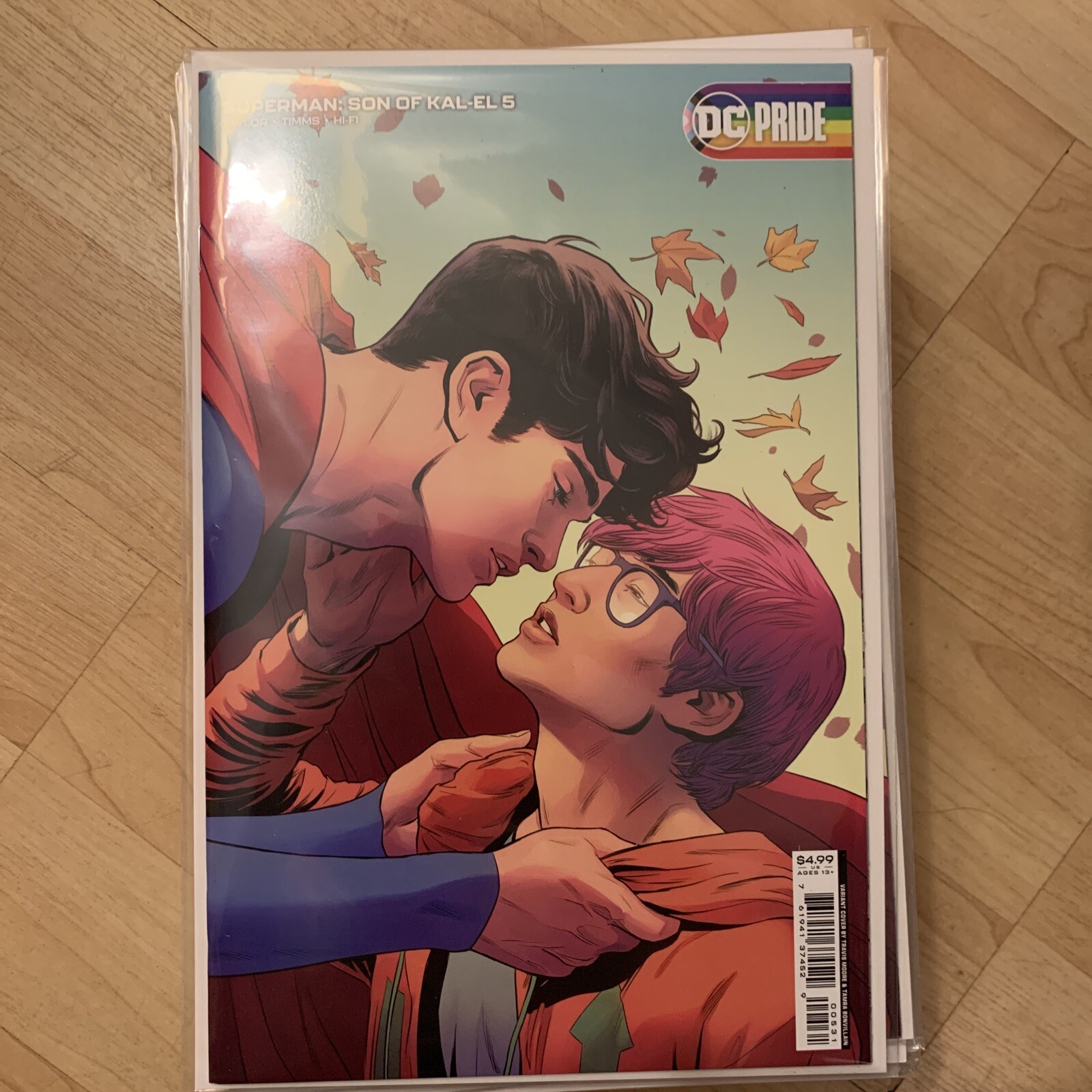 Dc Pride Superman Son Of Kal El 5 Cvr C Travis Moore Card Stock