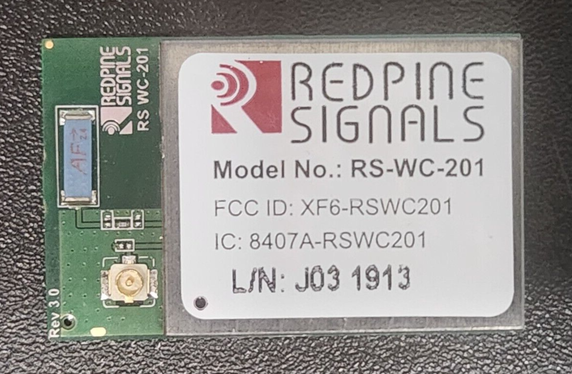 BRAND NEW (1 PC) RS-WC-201 REDPINE SIGNALS Module 802.11b/g/n | eBay