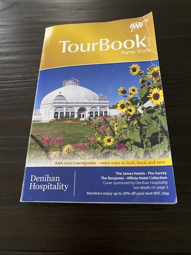 New York -AAA Tourbook Guide-2018 Edition | eBay
