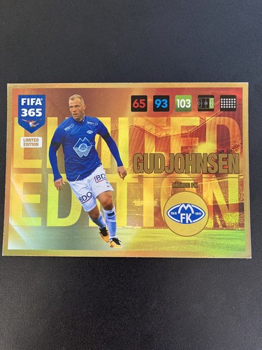 Eidur Gudjohnsen Limited Edition XXL Panini Fifa 365 2016-17 | eBay
