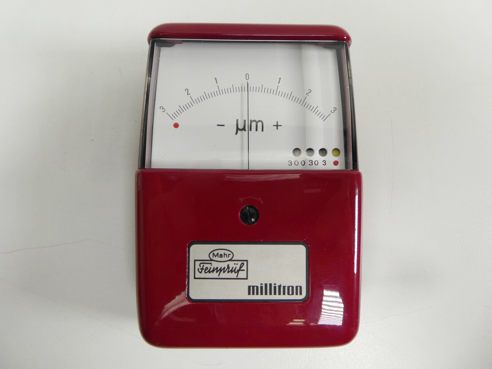 MAHR Feinprüf Millitron 1200 Anzeige für induktiv Messtaster +-3/0,1mü ...