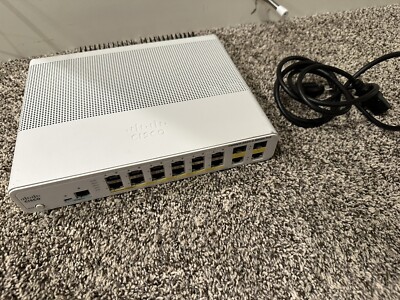 Cisco Catalyst 2960-C Series PoE+ Gigabit Managed Switch Fanless Quiet ...