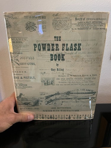 The Powder Flask Book Ray Riling 1953 1st ED HC / DJ 1600 PHOTOS ...