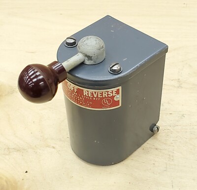 Furnas R22 Reversing Drum Switch for Single or Three Phase Motors to 1 ...