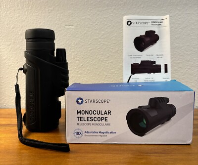New! StarScope Monocular Telescope 10x Fixed Magnification | eBay