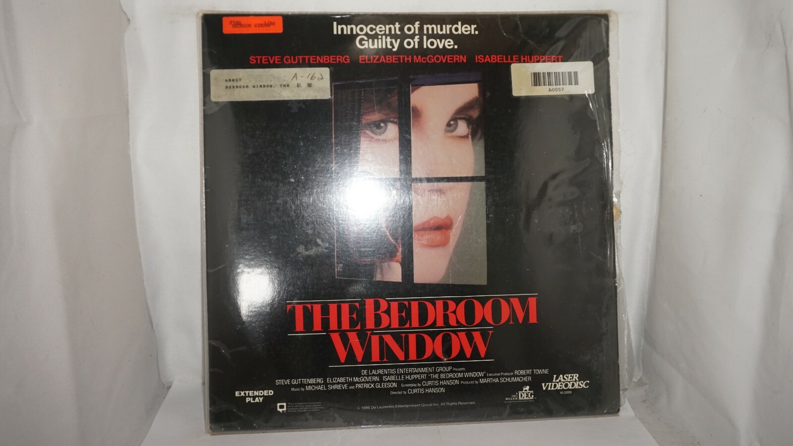 The Bedroom Window LaserDisc #3 | eBay