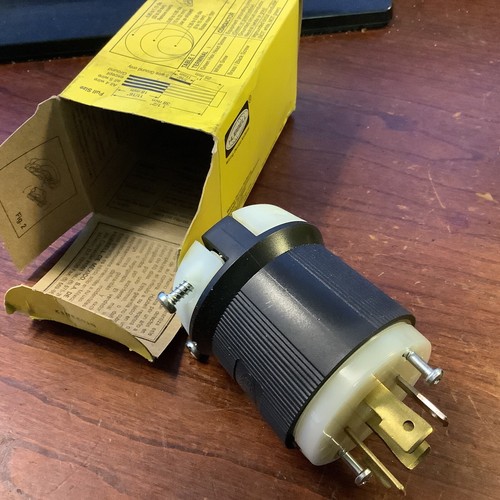 Hubbel HBL2411 Grounding Twist Locking Plug-N L14-20P | eBay