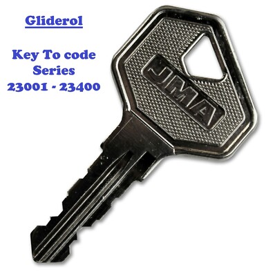 Gliderol Key Cut To Your Code Number Roller Garage Door Lock Keys To ...