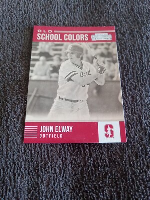 2015 Panini Contenders Old School Colors John Elway Baseball Card #16 ...