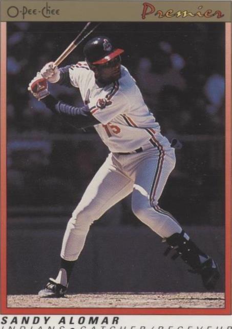 1991 O-Pee-Chee Premier - Sandy Alomar Jr. #2 for sale online | eBay