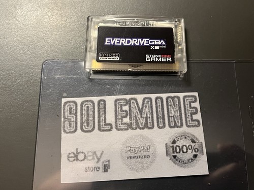 Krikkz Everdrive GBA X5 Mini Frosted Clear Fast Free Shipping USA ...