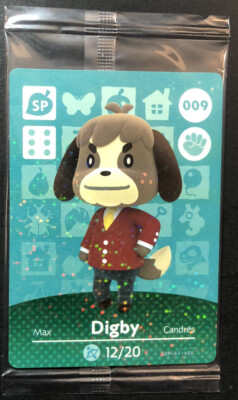 Official Animal Crossing Amiibo Card [ 009 Digby ] NEW | eBay