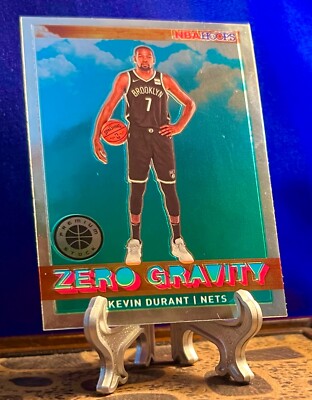 2019-2020 Panini NBA Hoops Zero Gravity Kevin Durant #9 Brooklyn Nets ...