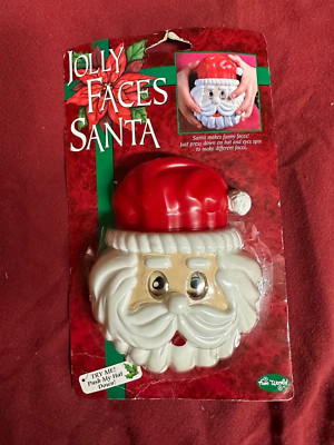 Fun World Jolly Face Santa - NEW | eBay