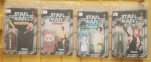 Star Wars VOTC SET of 4 Luke, Han, Leia & Obi Trilogy Collection 2004 ...
