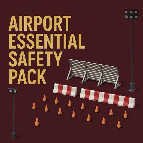 1/400 AIRPORT ESSENTIAL SAFETY PACK | eBay