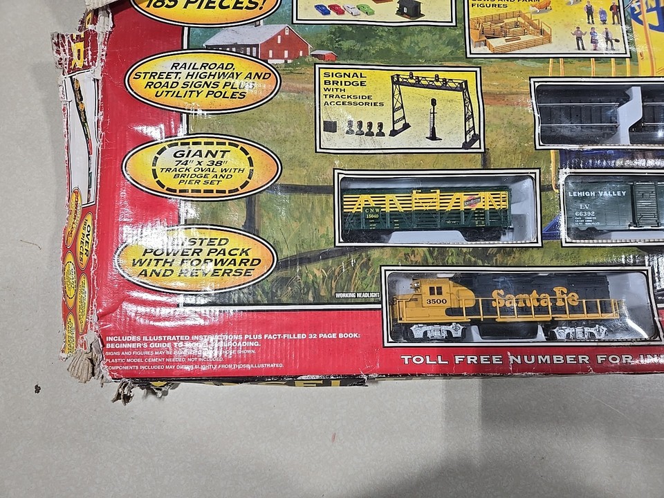 Diesel Thunder Complete And Ready To Run HO Scale Electric Train Set ...